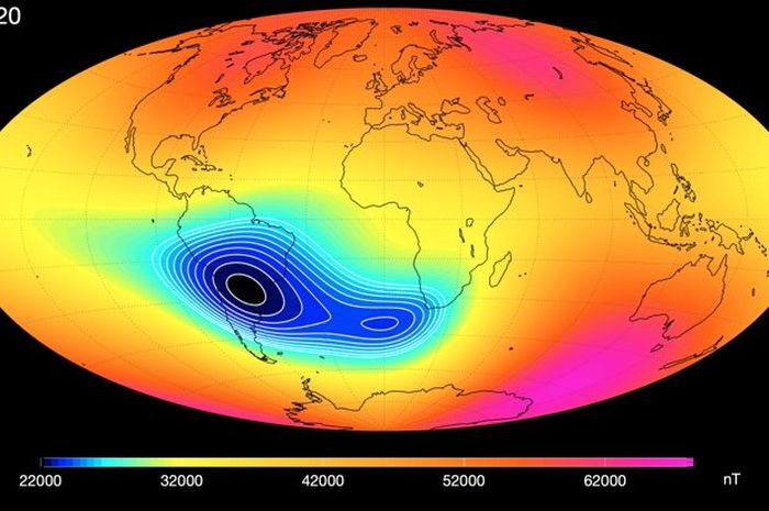 Medan Magnet Bumi Melemah, Satelit dan Pesawat Luar Angkasa Alami ...