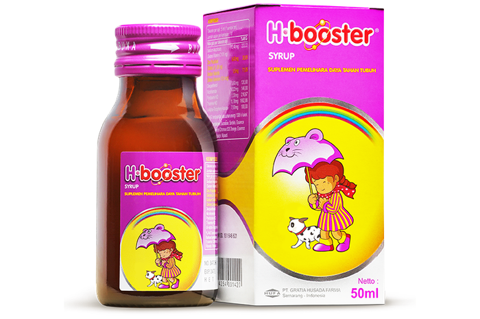 Mengenal H-Booster, Suplemen Penunjang Daya Tahan Tubuh Anak - Nova