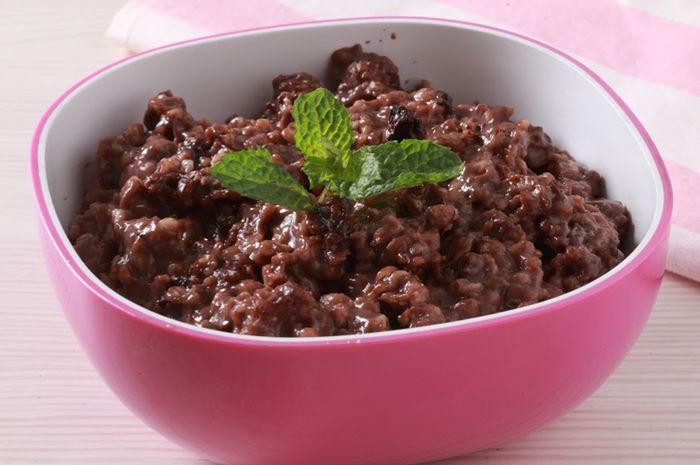 Resep Bubur Havermut Cokelat Kismis Enak, Camilan Malam Hari yang Pasti ...