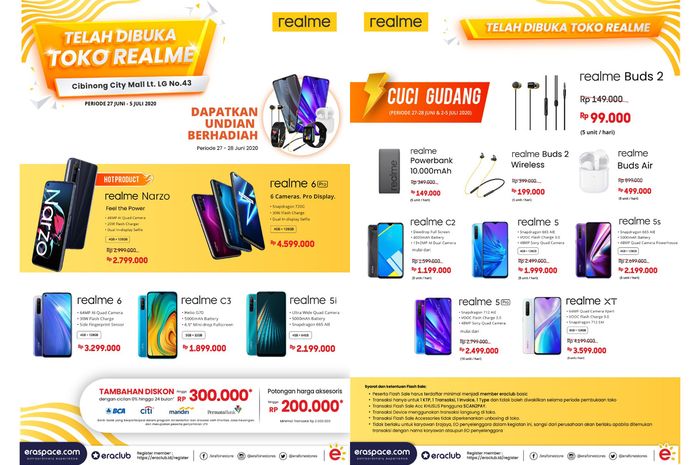 realme Akan Resmikan Exclusive Store di Cibinong City Mall Bogor - Info ...