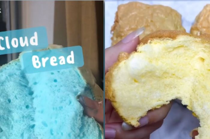 Resep Cloud Bread, Roti Warna-warni yang Lagi Viral di TikTok! - CewekBanget