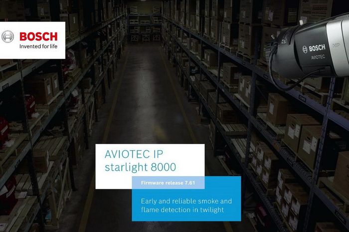 Bosch AVIOTEC, Kamera Keamanan Pertama dengan Teknologi Deteksi Api ...