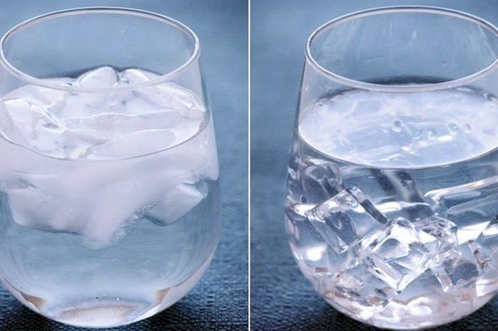 Jangan Bingung! Begini Cara Mudah Bedakan Es Batu dari Air Matang ...