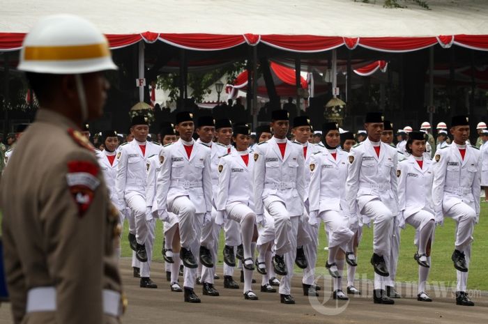 Selalu Jadi Pusat Perhatian di Upacara Peringatan Hari Kemerdekaan RI ...