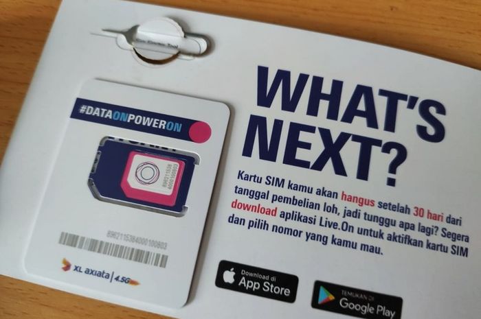 Kartu Perdana Baru Live.On, Punya Kuota Darurat 3GB dan Sisa Kuota Bisa ...