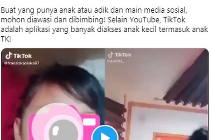 Netizen Nggak Abis Pikir, Bocah SD Viral Karena Bikin Konten Adegan Dewasa di TikTok - Hai