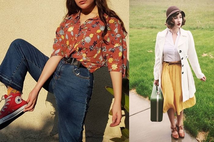 Suka dengan Gaya Vintage? Inilah Alasan Busana Vintage Tetap Modis dan ...
