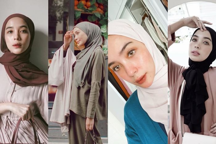 Tren Hijab 2021: Pashmina Earth Tone ala Selebgram Hamidah Rachmayanti ...