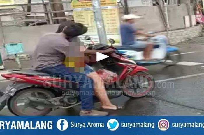 Video Mesum di Atas Motor Bikin Resah Warga, Pemerannya Ternyata Pasangan Suami Istri yang Mabuk ...