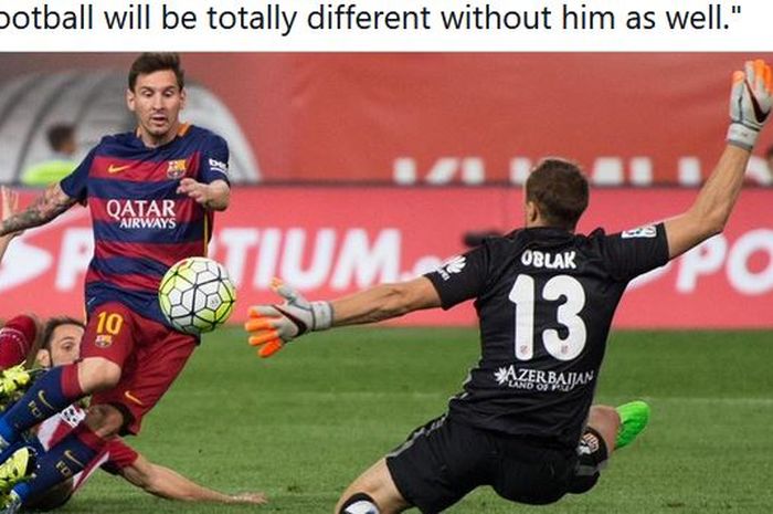 Lionel Messi Lihat 1 Anggota Tubuh Kiper dengan 2 Mata Sebelum Cetak ...