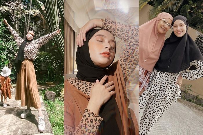 Tren Hijab 2021: Viral! Baju Motif Leopard ala Selebgram Hijabers - Stylo