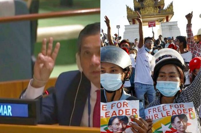 Sampai Bikin Dubes Myanmar Dicap Pengkhianat, Ini Arti Salam Tiga Jari ... Sampai Bikin Dubes Myanmar Dicap Pengkhianat, Ini Arti Salam Tiga Jari ...