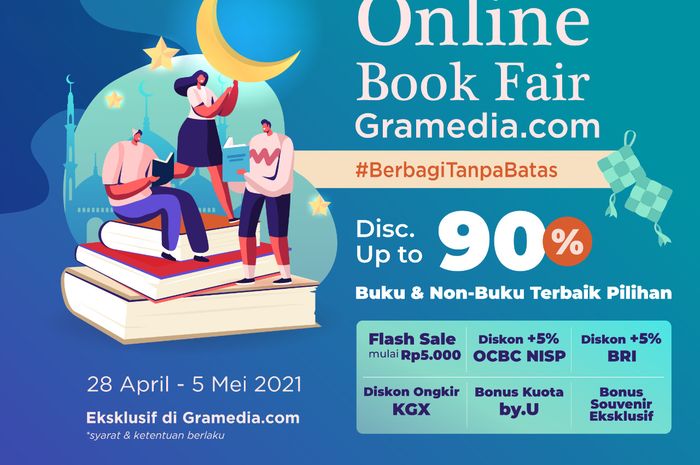 Online Book Fair Gramedia.com: Belanja Buku Sambil Beramal, Jangan Sampai Lolos Diskon Hingga 90 ...