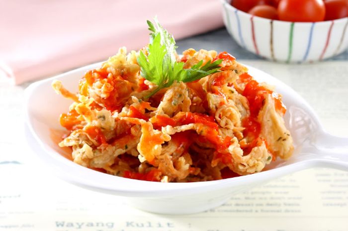 Resep Enoki Goreng Tepung Sambal Bangkok Enak, Jajanan Sederhana yang ...
