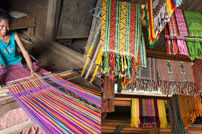 Teknik Tenun Tradisional Kain Tais di Timor Leste yang Istimewa, Bukan ...