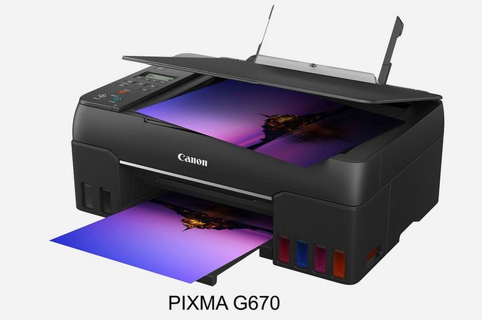 Canon PIXMA G570 & G670, Printer Multifungsi Ink Tank dengan 6 Warna ...