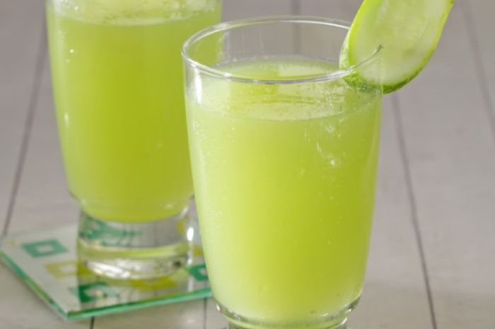 Resep Jus Melon Mentimun Enak, Minuman Segar Untuk Menyambut Makan ...