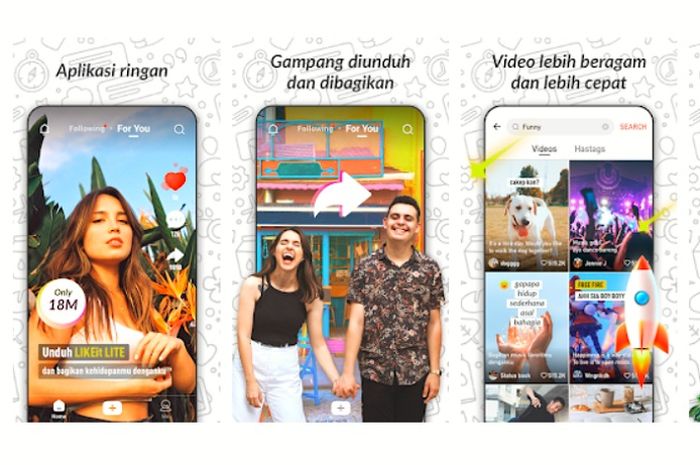 Cara Menggunakan Aplikasi Penghasil Uang LIKEit Lite, Gampang Banget! - Nextren.grid.id