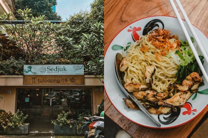 Sedjuk Bakmi dan Kopi, Rekomendasi Makanan Lokal Kekinian dengan Tempat ...