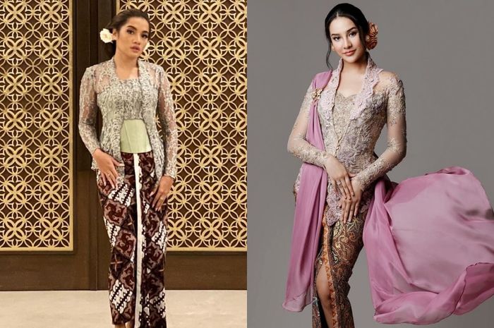 Tengok Cantiknya Para Artis Mengenakan Kebaya, Anggun dan Elegan Banget ...