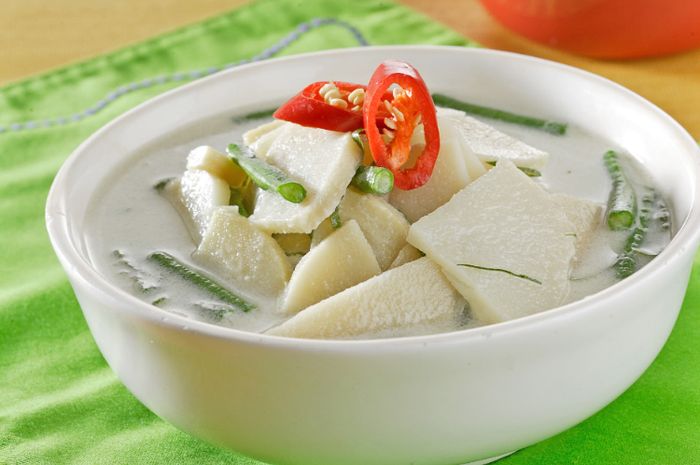 Resep Bobor Rebung Teri Enak, Menu Rumahan Dengan Kuah Santan Gurih ...