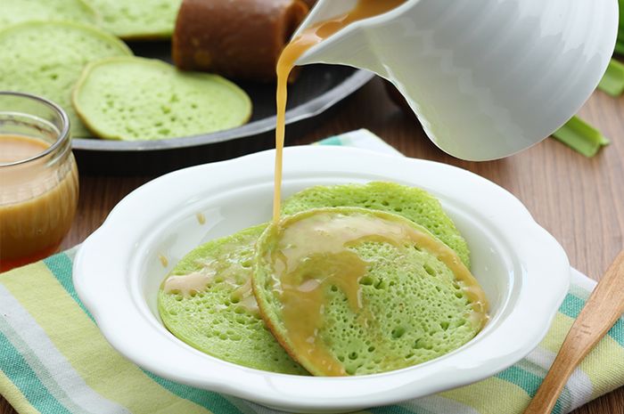 Resep Serabi Saus Karamel Enak, Kue Tradisional Populer Untuk Menu ...