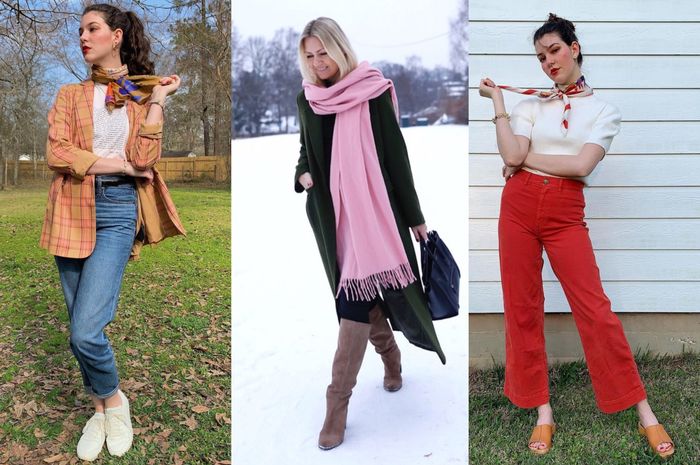 3 Perbedaan Utama Syal dan Scarf yang Kerap Dianggap Sama, Jangan ...