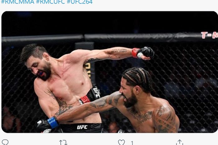 Berkat Sumbangsih Laga Ecek-ecek, UFC 264 Raup PPV Kedua Terbanyak ...