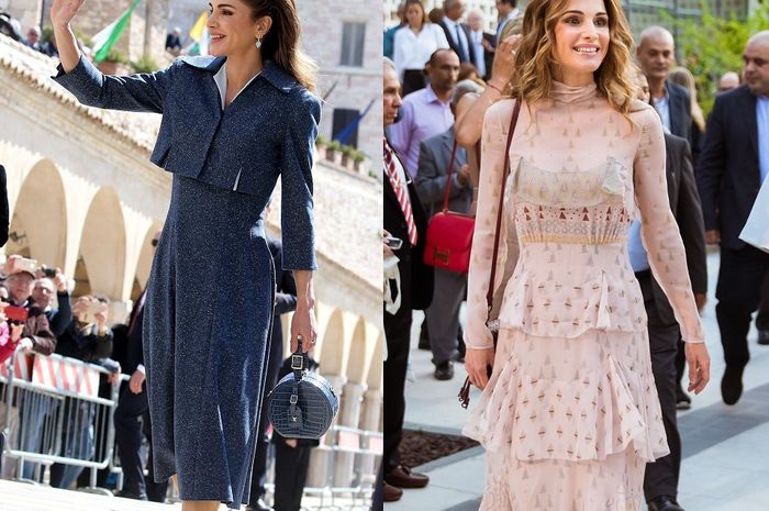 Intip Uniknya Fashion Ratu Rania, Permaisuri Yordania yang Tetap Modis ...