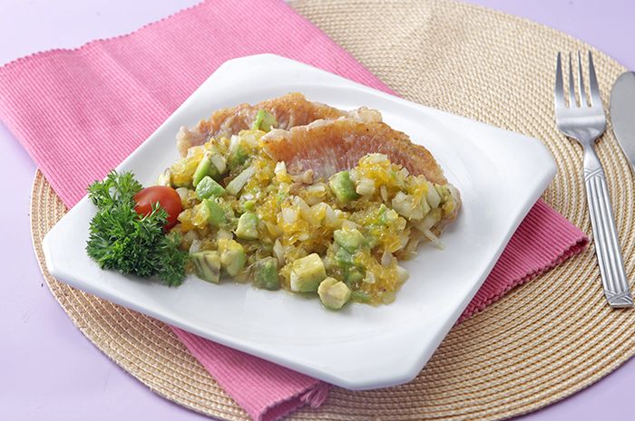 Resep Steak Ikan Saus Salsa Avokad Enak, Menu Sehat yang Tampil Memikat ... Resep Steak Ikan Saus Salsa Avokad Enak, Menu Sehat yang Tampil Memikat ...