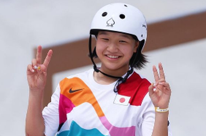 Profil Momiji Nishiya, Skater 13 Tahun Ini Cetak Rekor Usai Raih Emas ...