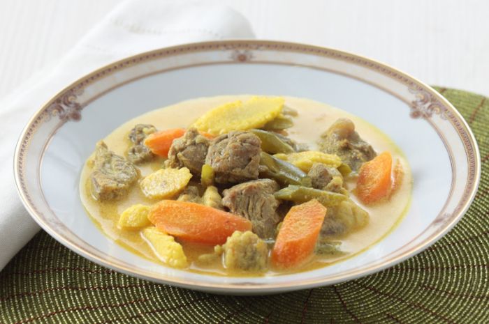 Resep Sayur Kare Putren Daging Enak, Menu Serba Santan Dengan Aroma ...