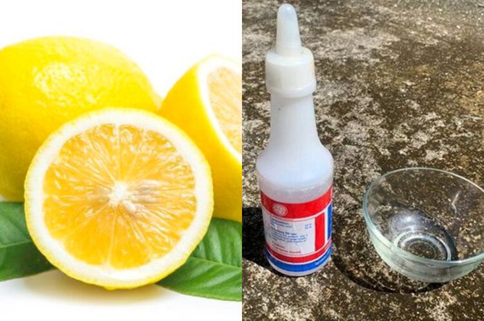 Lebih Irit Banget! Cuma Modal Cuka dan Lemon Tak Perlu Lagi Beli ...