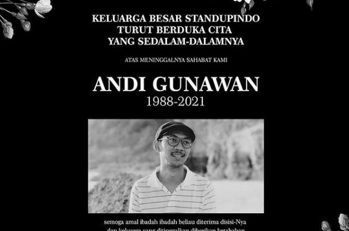 Innalillahi Wa Inna Ilailaihi Rojiun, Gara-gara Digerogoti Penyakit Ini, Komika Andi Gunawan ...