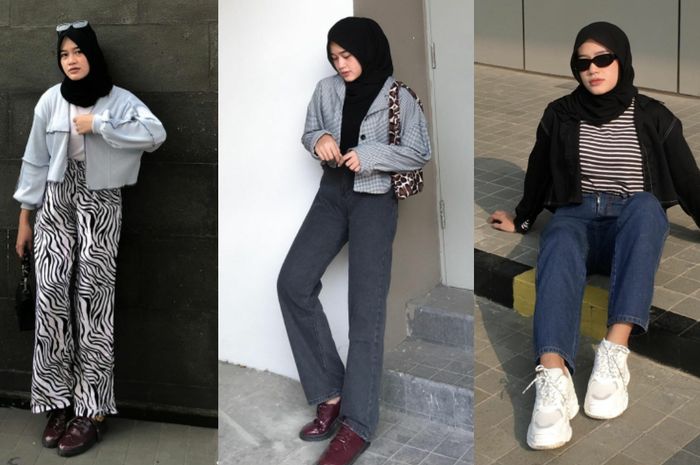 Inspirasi OOTD Hijab dengan Crop Outer ala Shella Mutaharoh, Terlihat Tambah Tinggi! - Stylo