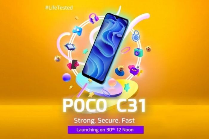 Xiaomi POCO C31 Resmi Meluncur, HP 1 Jutaan RAM 4GB dan Baterai Besar ...