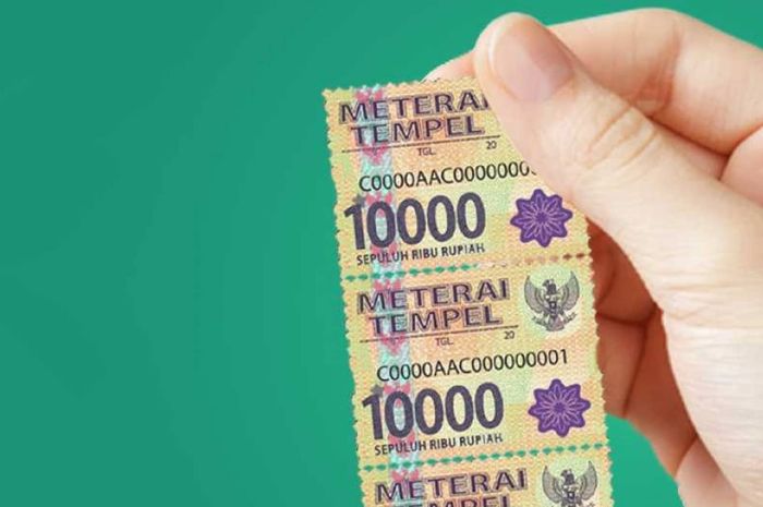 Cara Beli E-Materai, Urus Dokumen dan Surat Perjanjian Secara Online ...