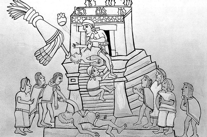 Utang Budi kepada Dewa, Alasan Suku Aztec Rutin Kurbankan Manusia ...