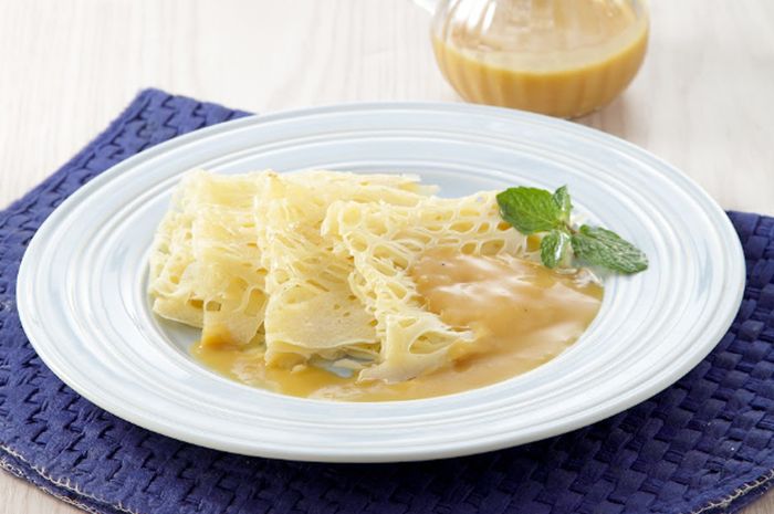 Resep Roti Jala Kinca Durian, Kudapan yang Mudah Dibuat Dengan Siraman ...