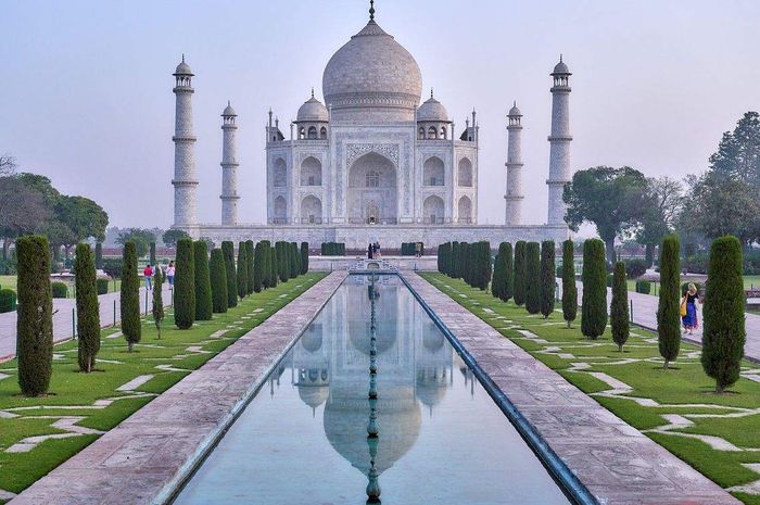 Baru Tahu Keunikannya, Taj Mahal Monumen Keajaiban Dunia yang Dibuat ...