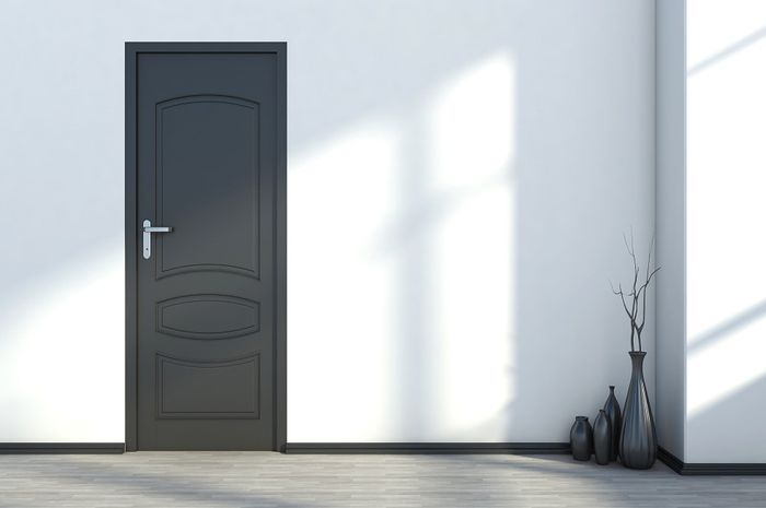 Warna Hitam jadi Pilihan Terbaik untuk Pintu di Rumah, Ini Alasannya ...