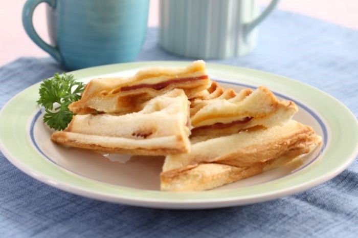 Tak Perlu Repot, Ini Rahasia Membuat Roti Panggang Waffle untuk Camilan ...