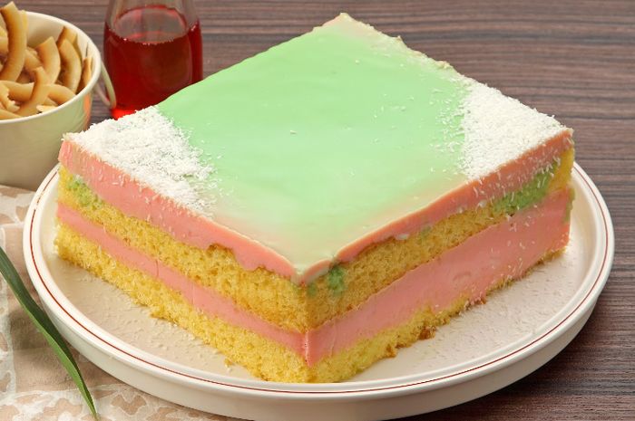 Resep Cake Lapis Pandan Kelapa yang Cantik Dan Enak Ini Pasti Langsung Diserbu! - Sajian Sedap
