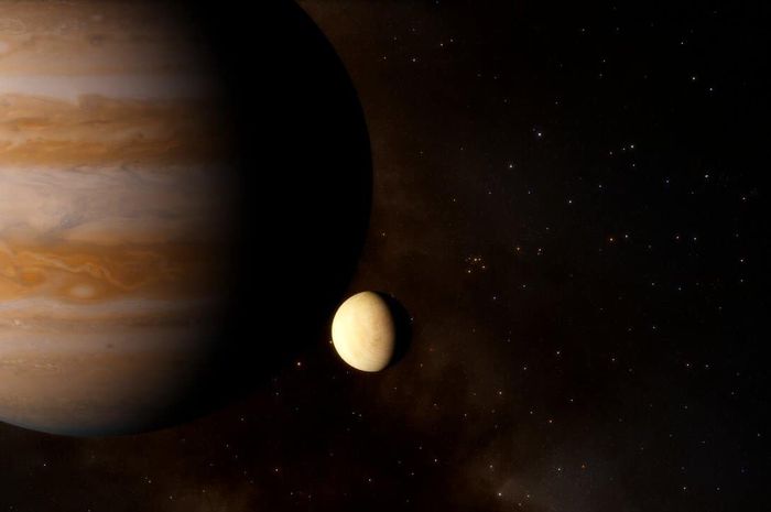Hubble Mengungkap Bukti Atmosfer Uap Air di Bulan-bulan Es Jupiter ...