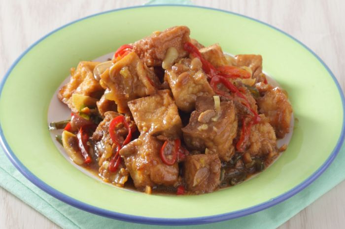Resep Orek Tahu Tauco, Sajian Pelengkap yang Dibuat Dengan Bahan yang ...