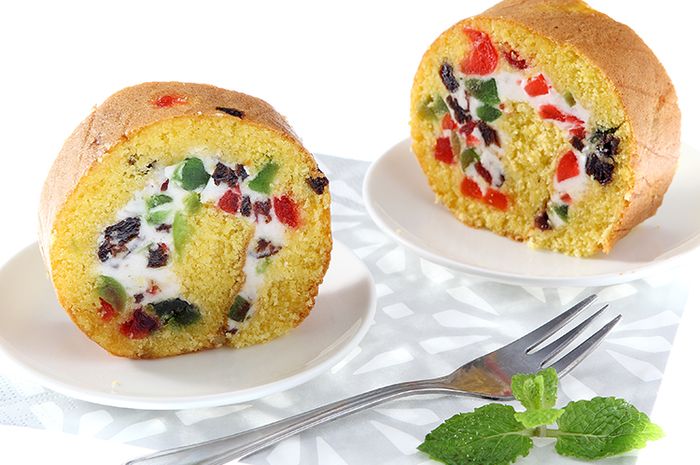 Resep Fruit Cake Gulung, Bolu Gulung Lembut yang Tak Kalah Menggoda ...