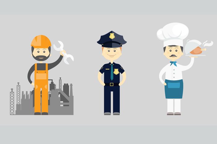 10 Contoh Nama Profesi dan Pekerjaan yang Dilakukan, Materi Kelas 3 SD ...