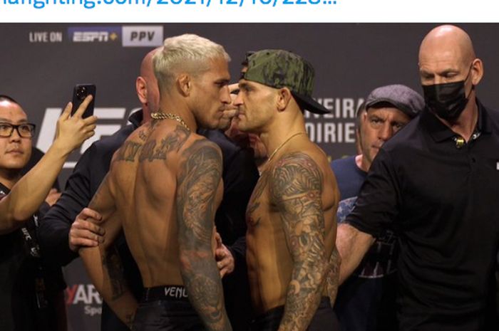 Kendati Dibuat Keok, Dustin Poirier Sukses Bikin Charles Oliveira ...