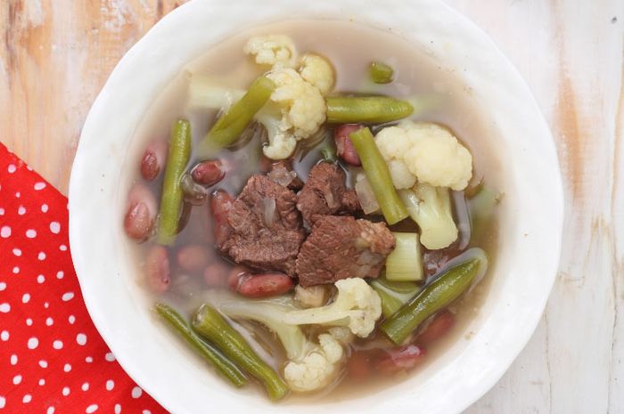 Resep Sup Kembang Kol Kacang Merah Enak Ini Paling Tepat Disajikan ...