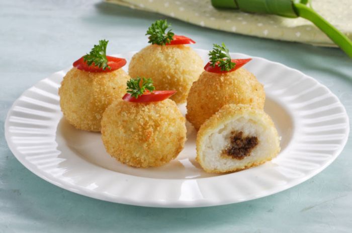 Resep Lemper Goreng Isi Daging Bumbu Rendang Enak Ini Bisa Jadi Ide ...